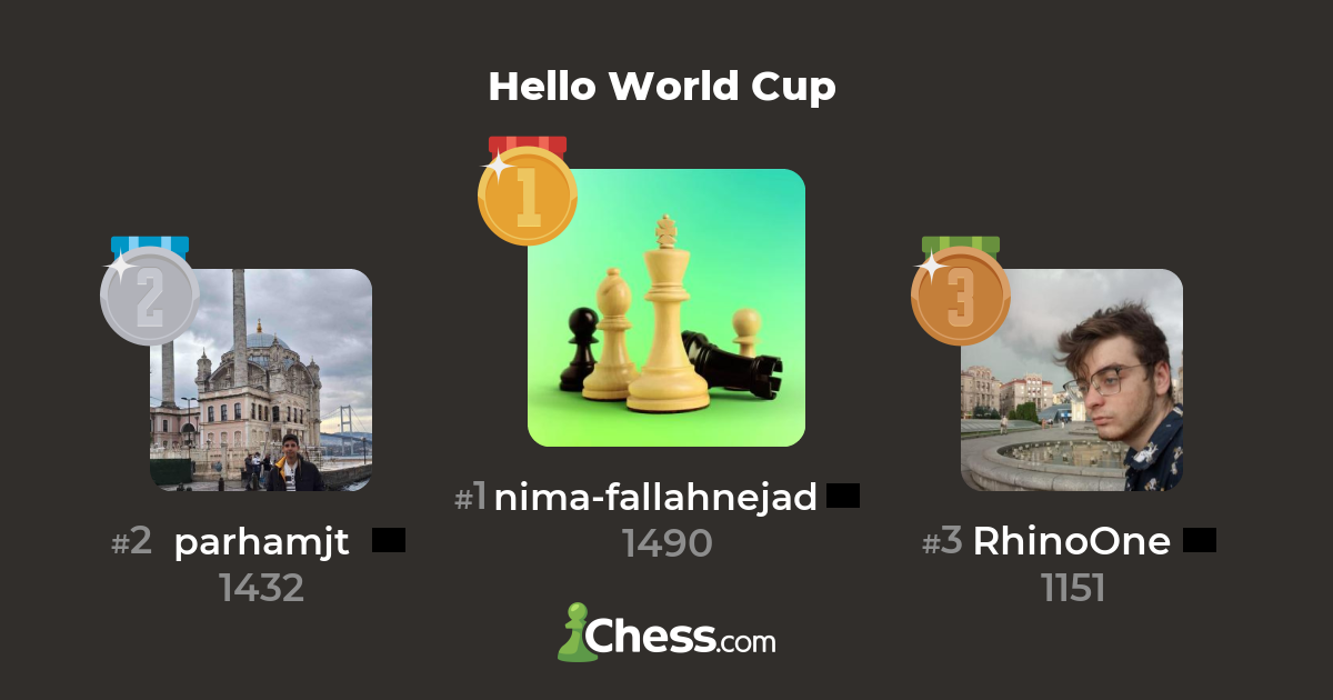 Hello World Cup - Live Chess Tournament - Chess.com
