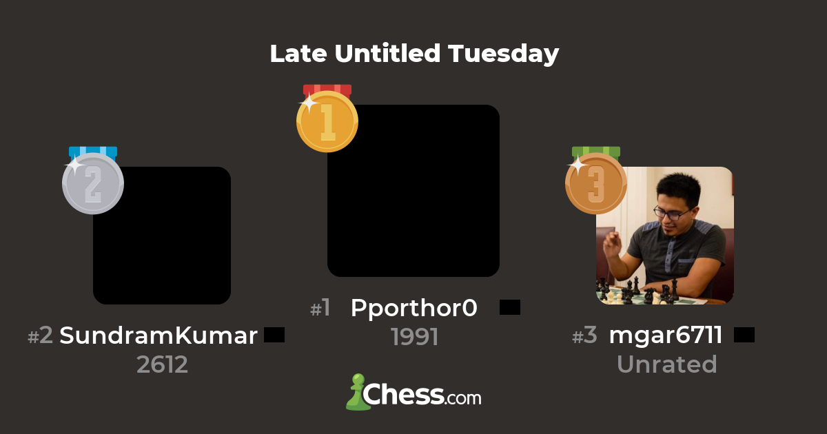Late Untitled Tuesday - Live Chess Tournament - Chess.com