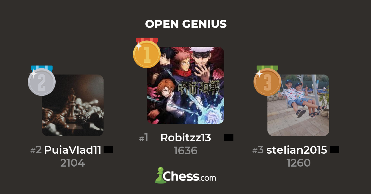 OPEN GENIUS - Live Chess Tournament - Chess.com