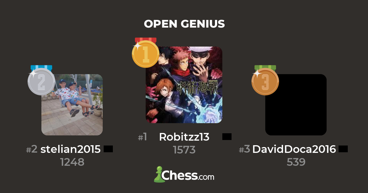 OPEN GENIUS - Live Chess Tournament - Chess.com
