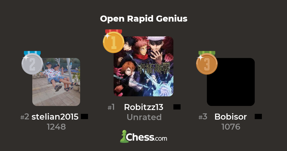 Open Rapid Genius - Live Chess Tournament - Chess.com