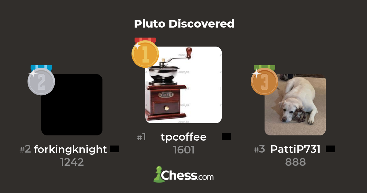 Pluto Discovered - Live Chess Tournament - Chess.com