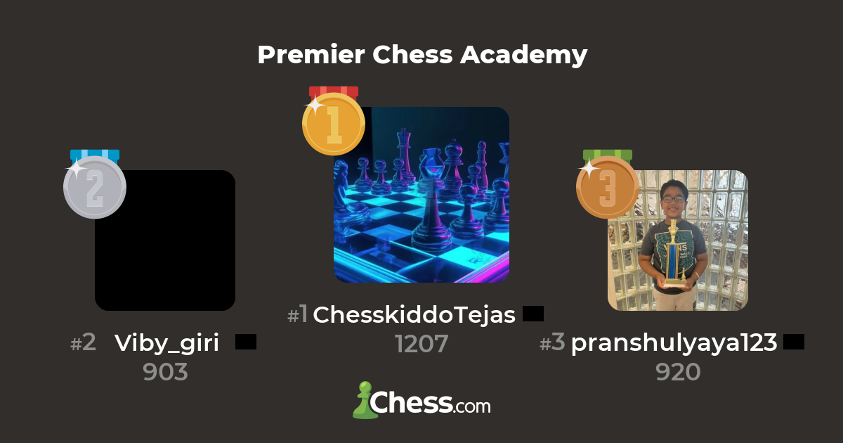 Premier Chess Academy - Live Chess Tournament - Chess.com