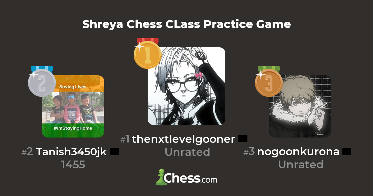 Shreya Chess CLass Practice Game - Live Chess Tournament - Chess.com