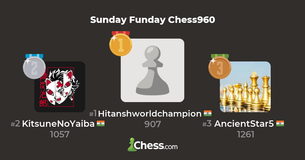 Sunday Funday Chess960 - Live Chess Tournament - Chess.com