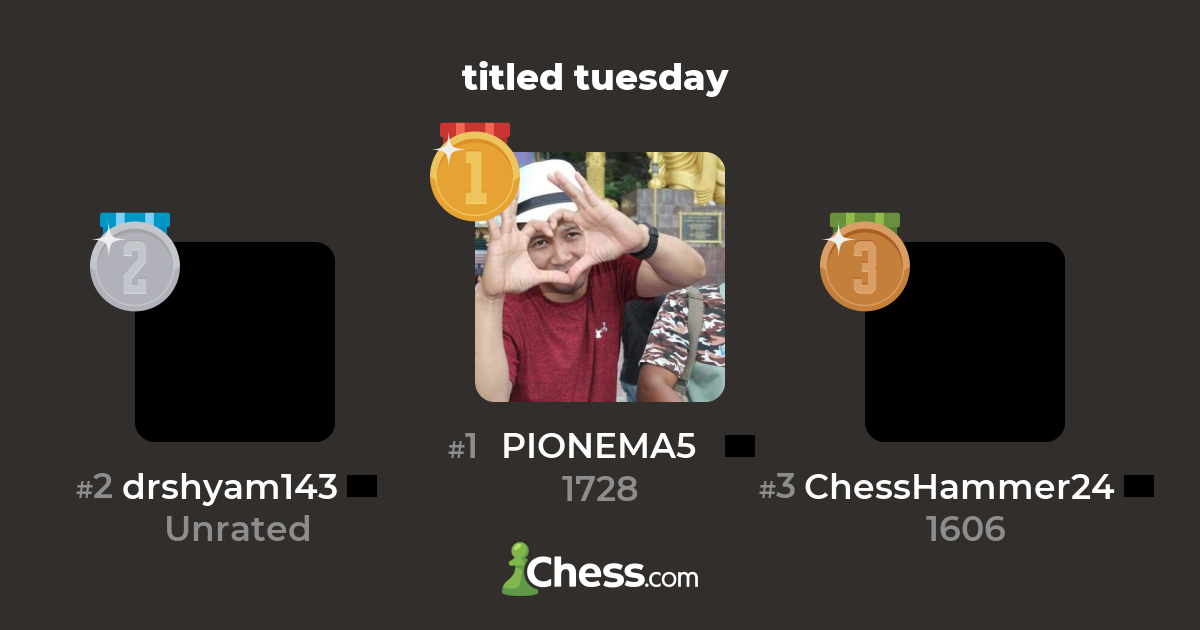 titled tuesday - Live Chess Tournament - Chess.com