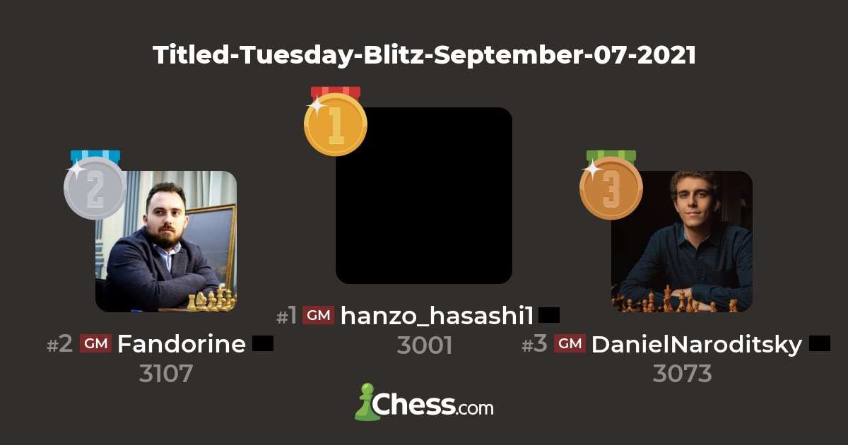 Titled-Tuesday-Blitz-September-07-2021 - Live Chess Tournament - Chess.com
