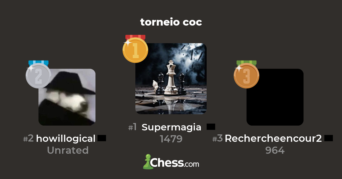torneio coc - Live Chess Tournament - Chess.com