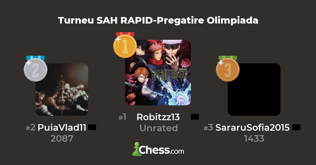 Turneu SAH RAPID-Pregatire Olimpiada - Live Chess Tournament - Chess.com