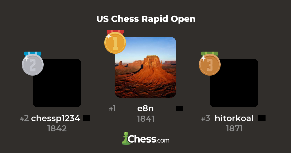 US Chess Rapid Open - Live Chess Tournament - Chess.com