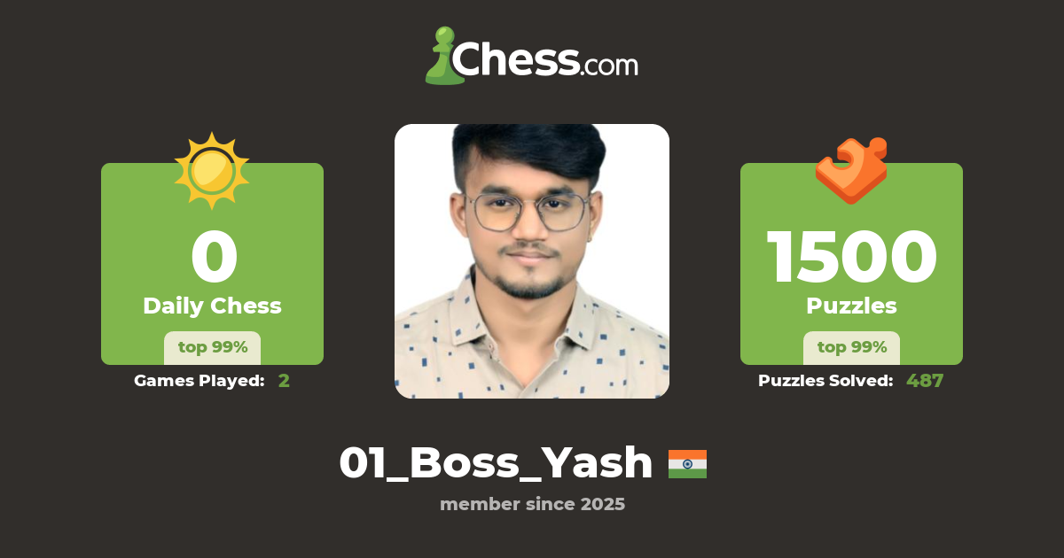 01_Boss_Yash - Chess Profile - Chess.com