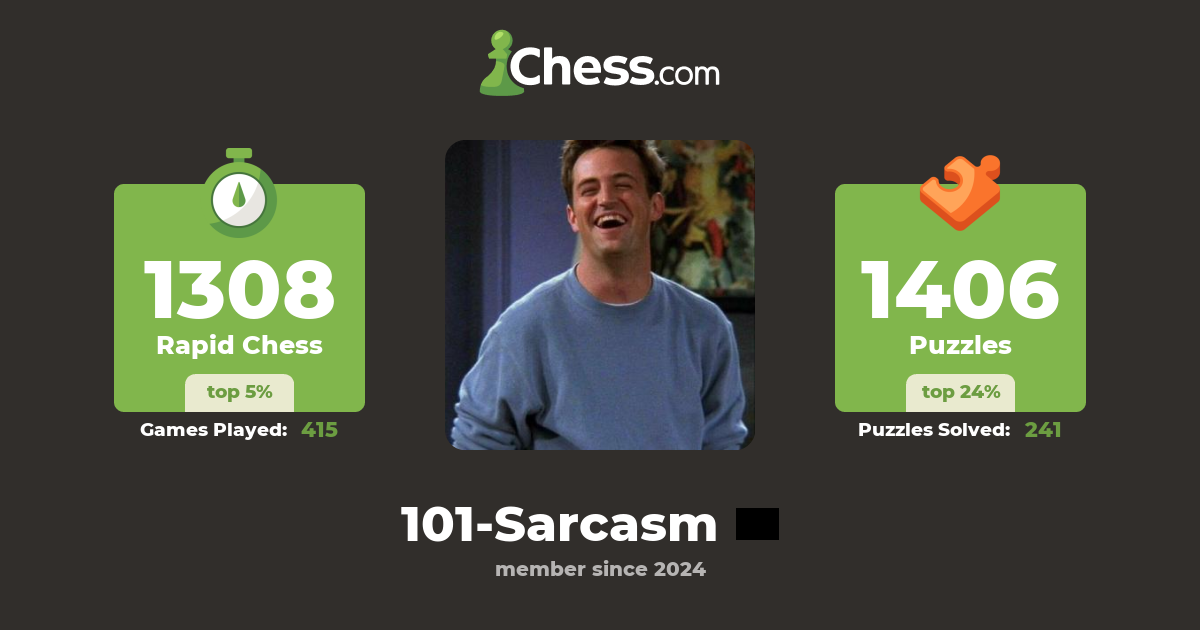 101-Sarcasm - Chess Profile - Chess.com
