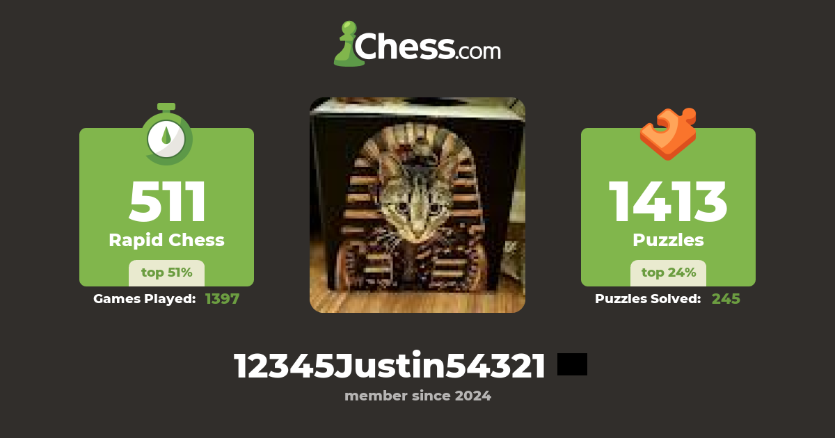 Justin Reimer (12345Justin54321) - Chess Profile - Chess.com