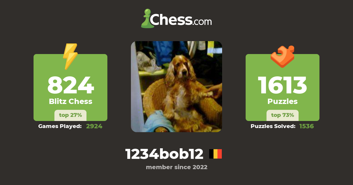 1234bob12 - Chess Profile - Chess.com