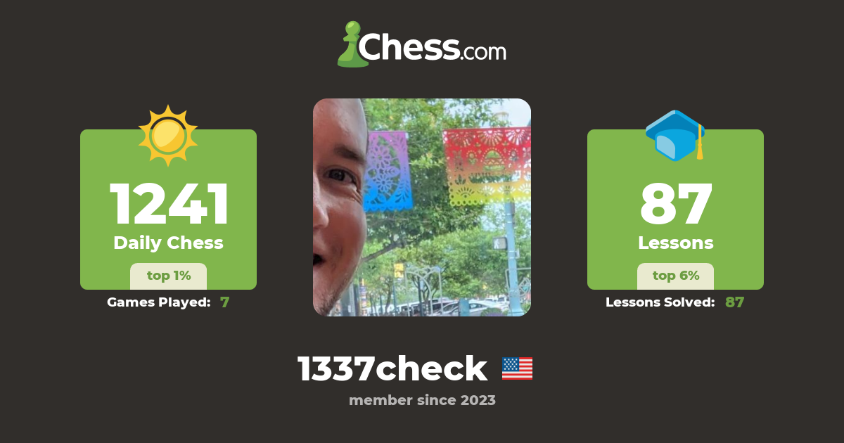 1337check - Chess Profile - Chess.com