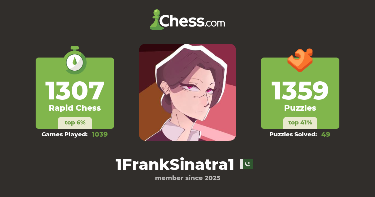 1FrankSinatra1 - Chess Profile - Chess.com