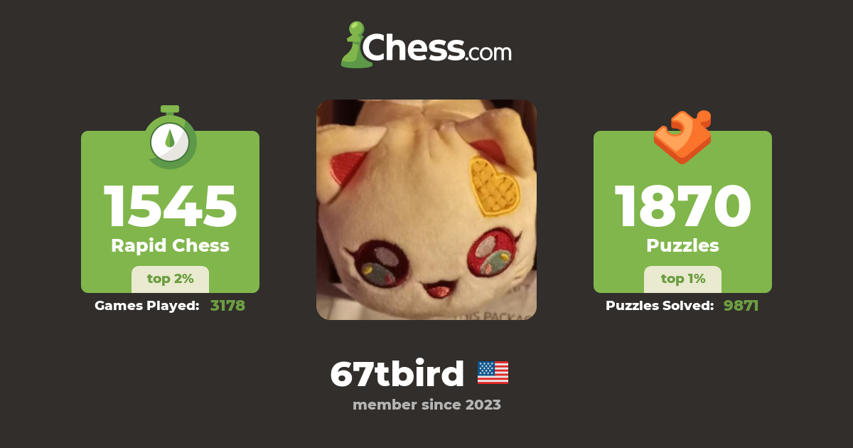 Andrew Menke (67tbird) - Chess Profile - Chess.com