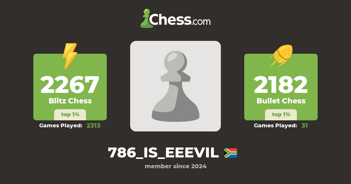 786_IS_EEEVIL - Chess Profile - Chess.com