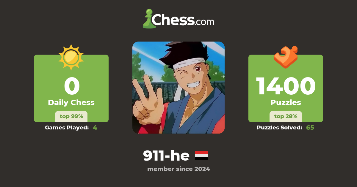 911-he - Chess Profile - Chess.com