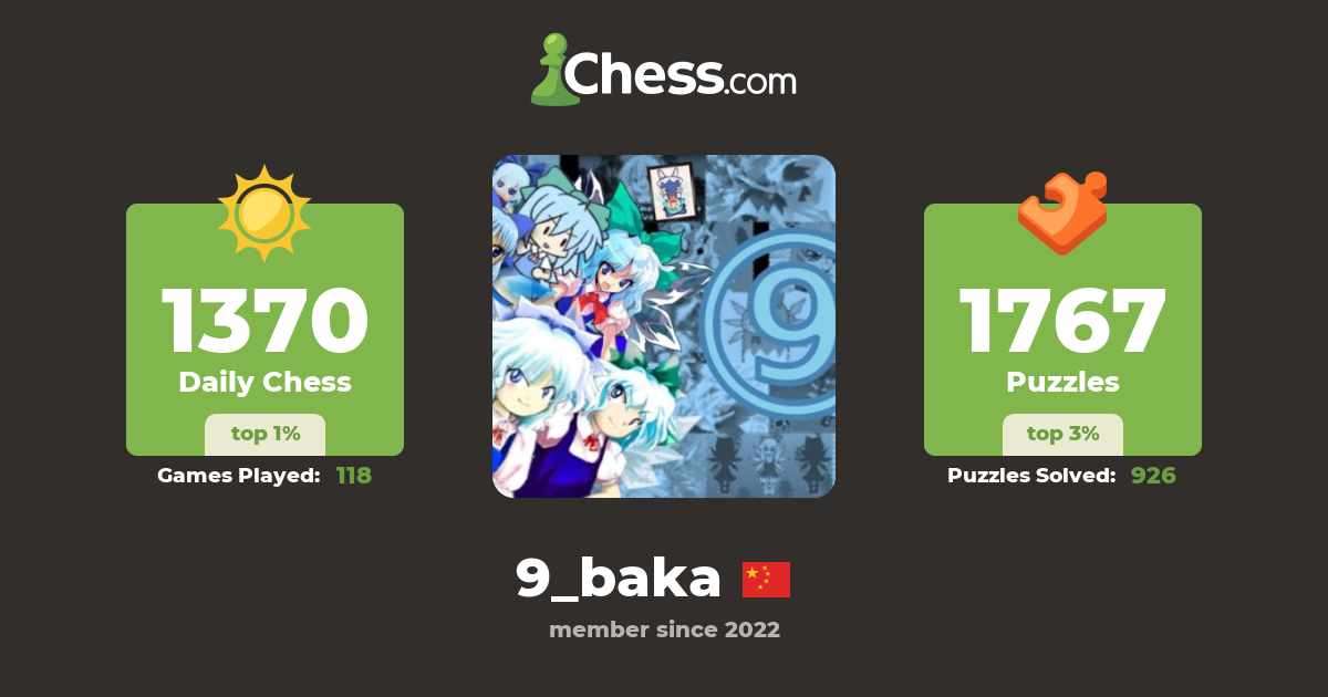 Liu (9_baka) - Chess Profile - Chess.com