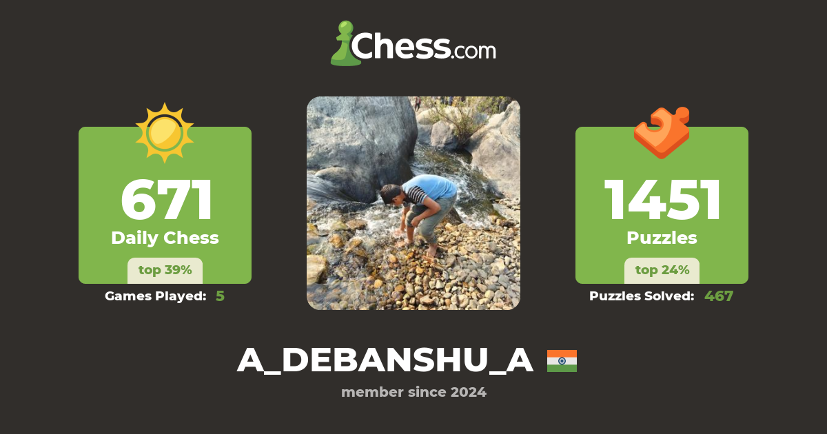 DEBANSHU BAIBHAV BERA (A_DEBANSHU_A) - Chess Profile - Chess.com