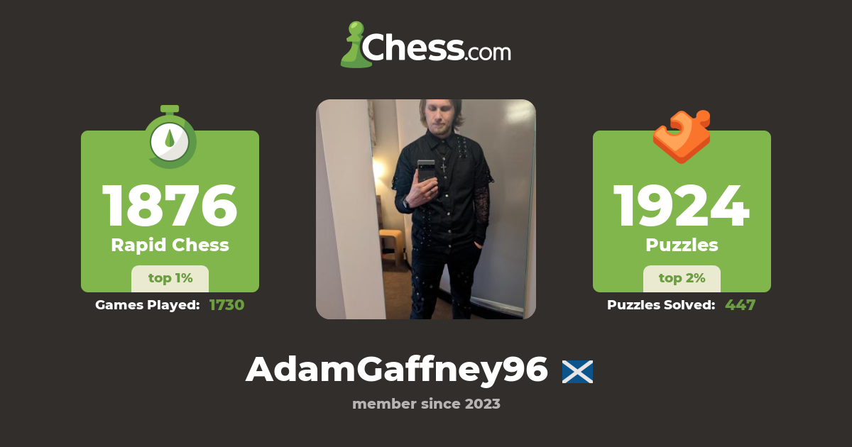 Adam Gaffney (AdamGaffney96) - Chess Profile - Chess.com
