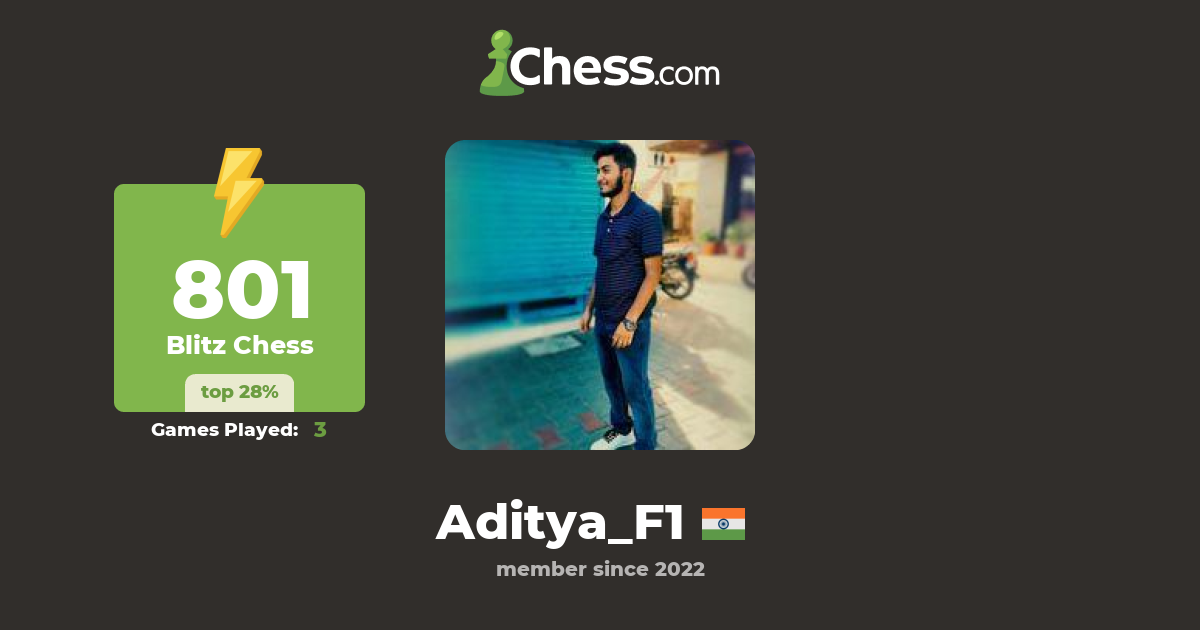 Aditya_F1 - Chess Profile - Chess.com