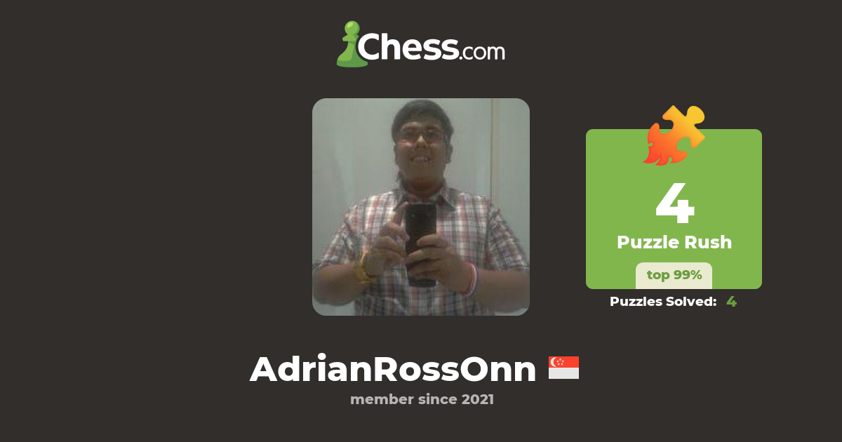 Adrian Ross (AdrianRossOnn) - Chess Profile - Chess.com