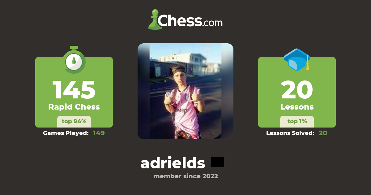 Adriel Ds (adrields) - Chess Profile - Chess.com