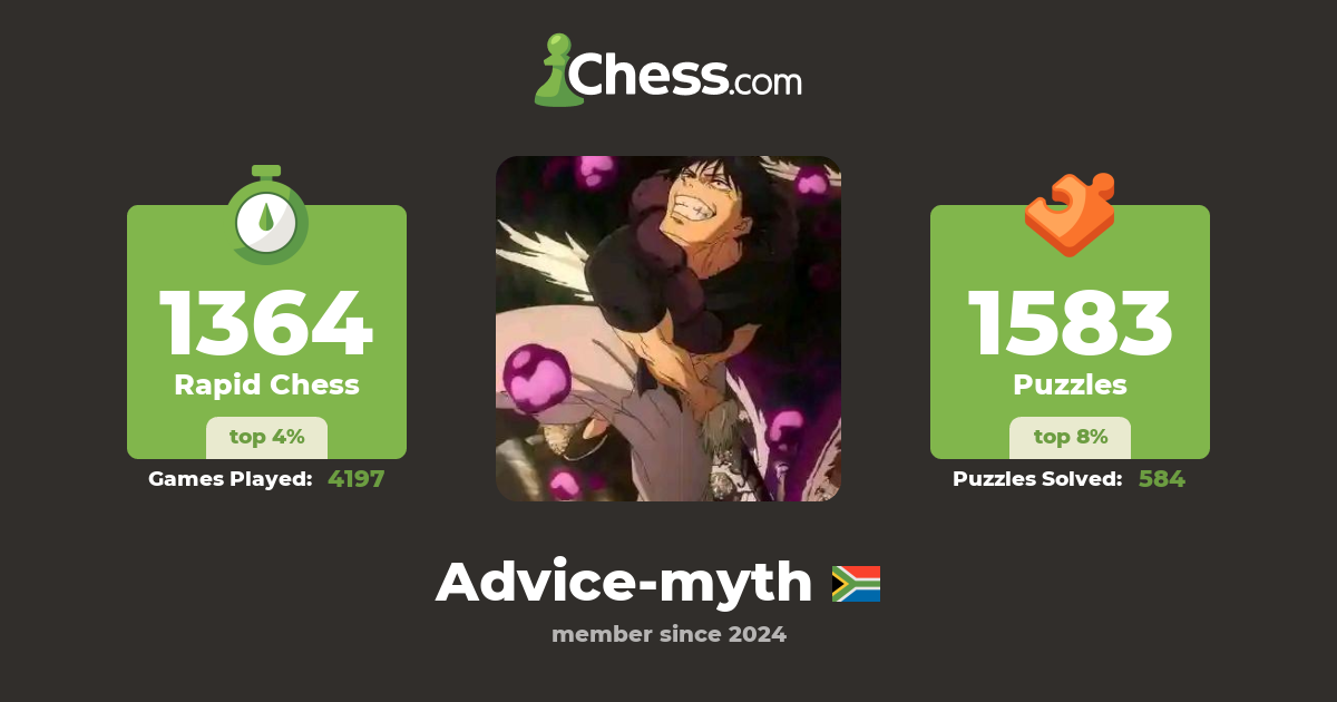Advice stream (Advice-myth) - Chess Profile - Chess.com