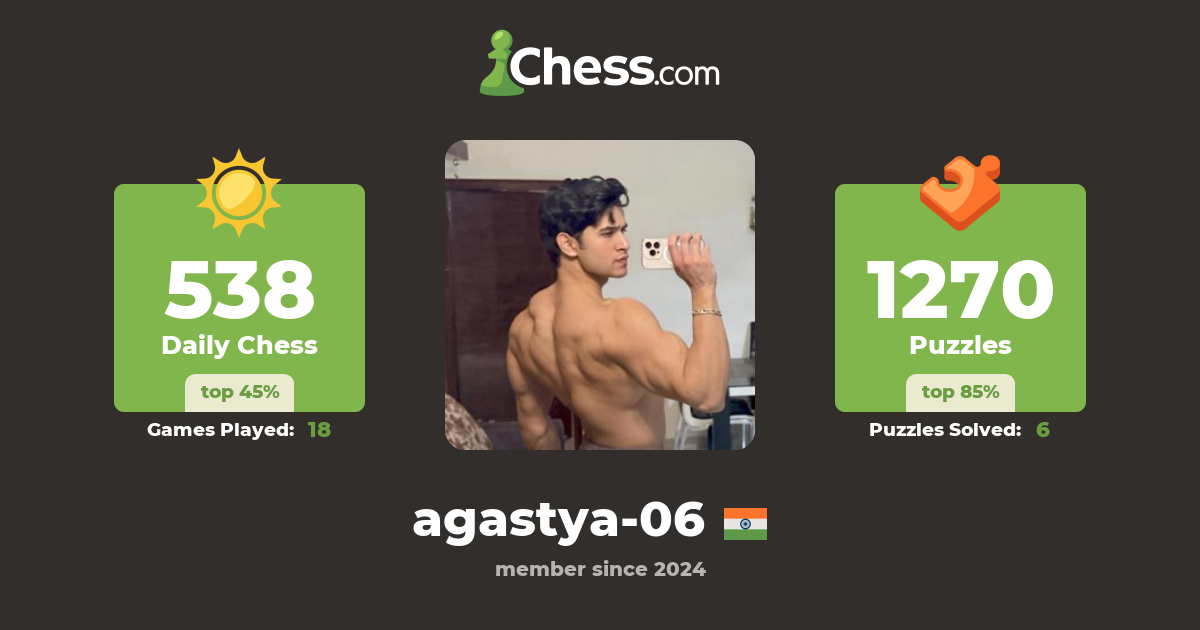 agastya-06 - Chess Profile - Chess.com