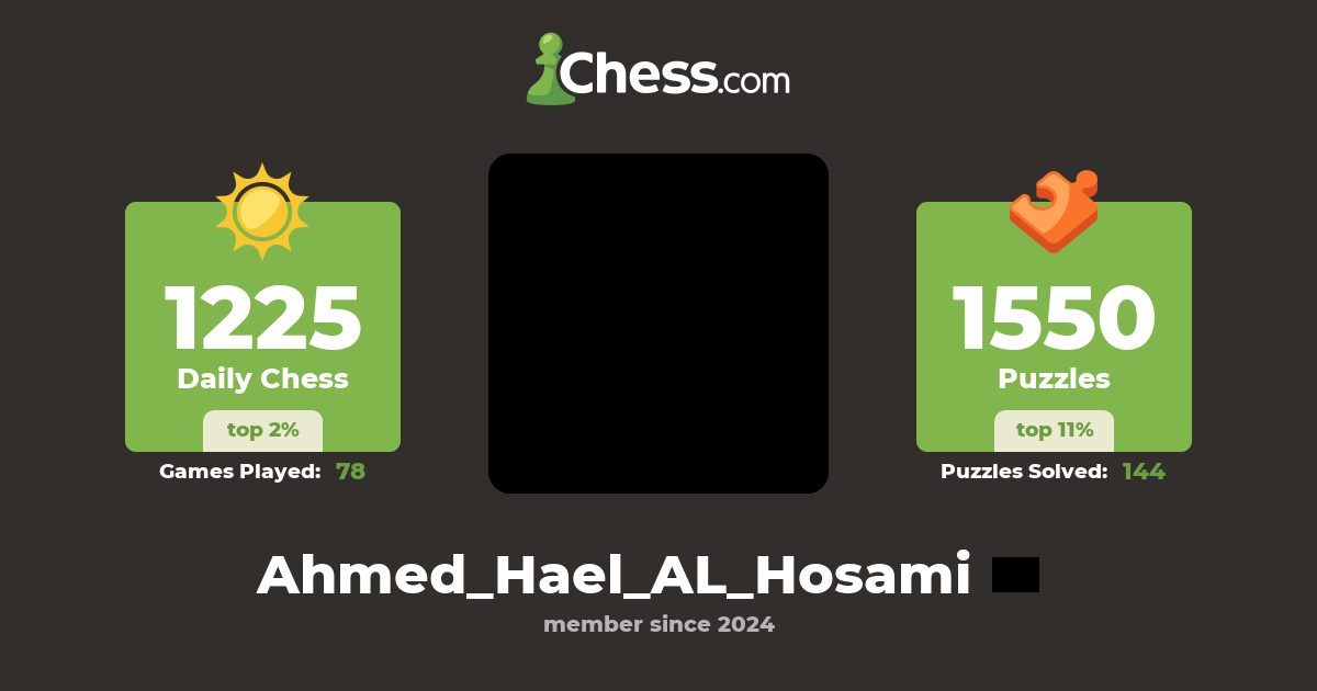 Ahmed_Hael_AL_Hosami - Chess Profile - Chess.com