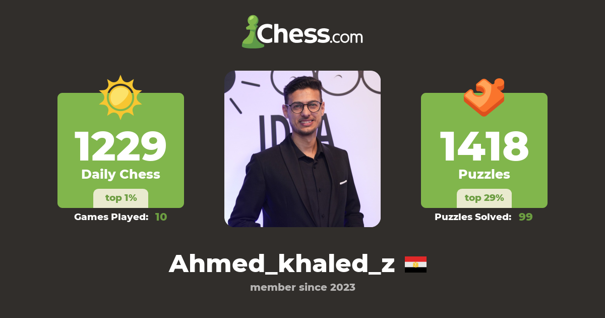 Ahmed_khaled_z - Chess Profile - Chess.com