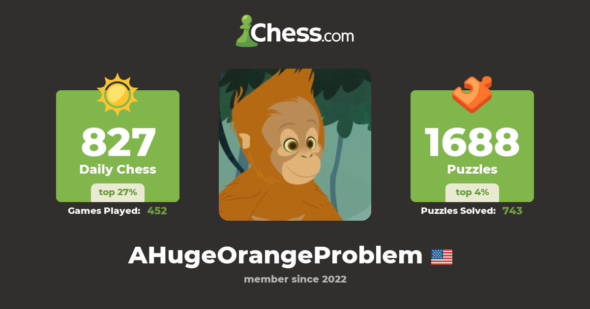 AHugeOrangeProblem - Chess Profile - Chess.com