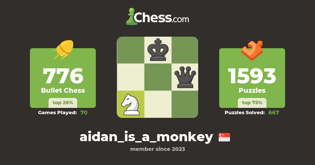 chicken wings (aidan_is_a_monkey) - Chess Profile - Chess.com