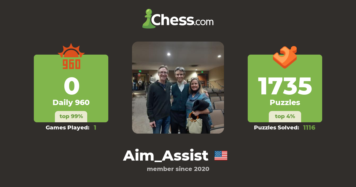 Gabriel McCracken (Aim_Assist) - Chess Profile - Chess.com