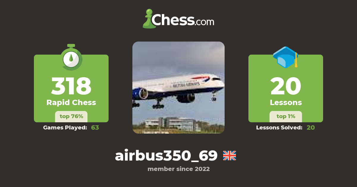 Airbus A350 (airbus350_69) - Chess Profile - Chess.com