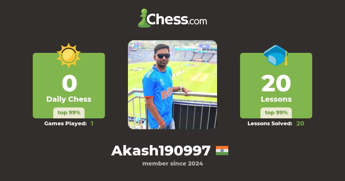 Akash190997 - Chess Profile - Chess.com