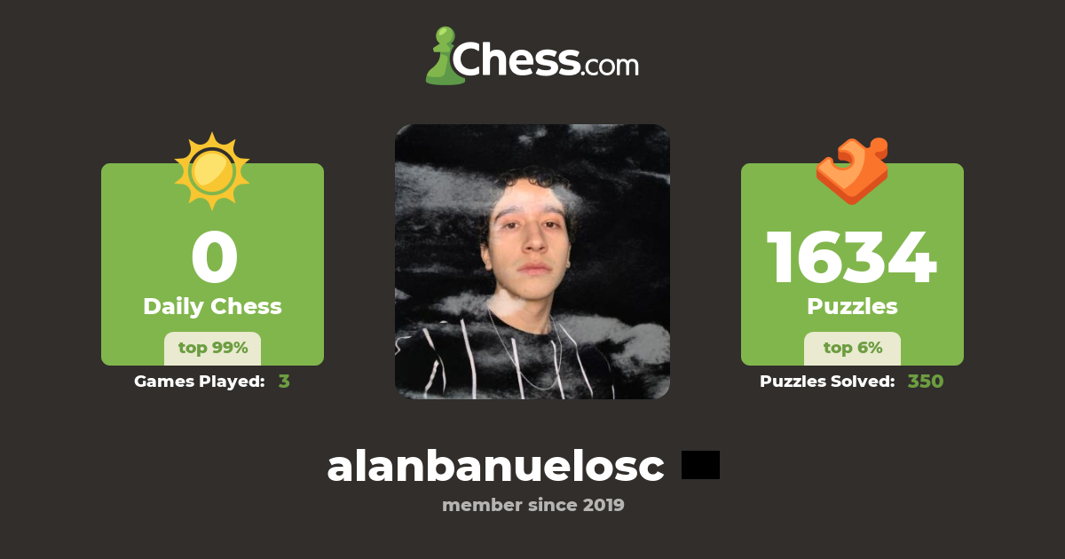 Alan Bañuelos (alanbanuelosc) - Chess Profile - Chess.com