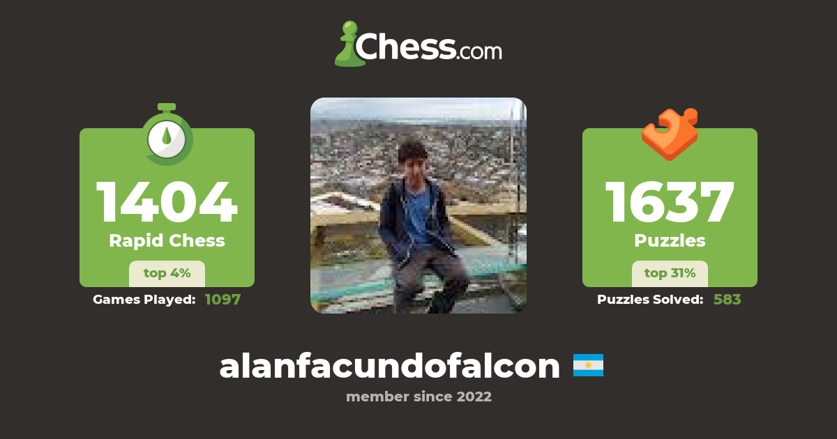Alan Facundo Falcon (alanfacundofalcon) - Chess Profile - Chess.com