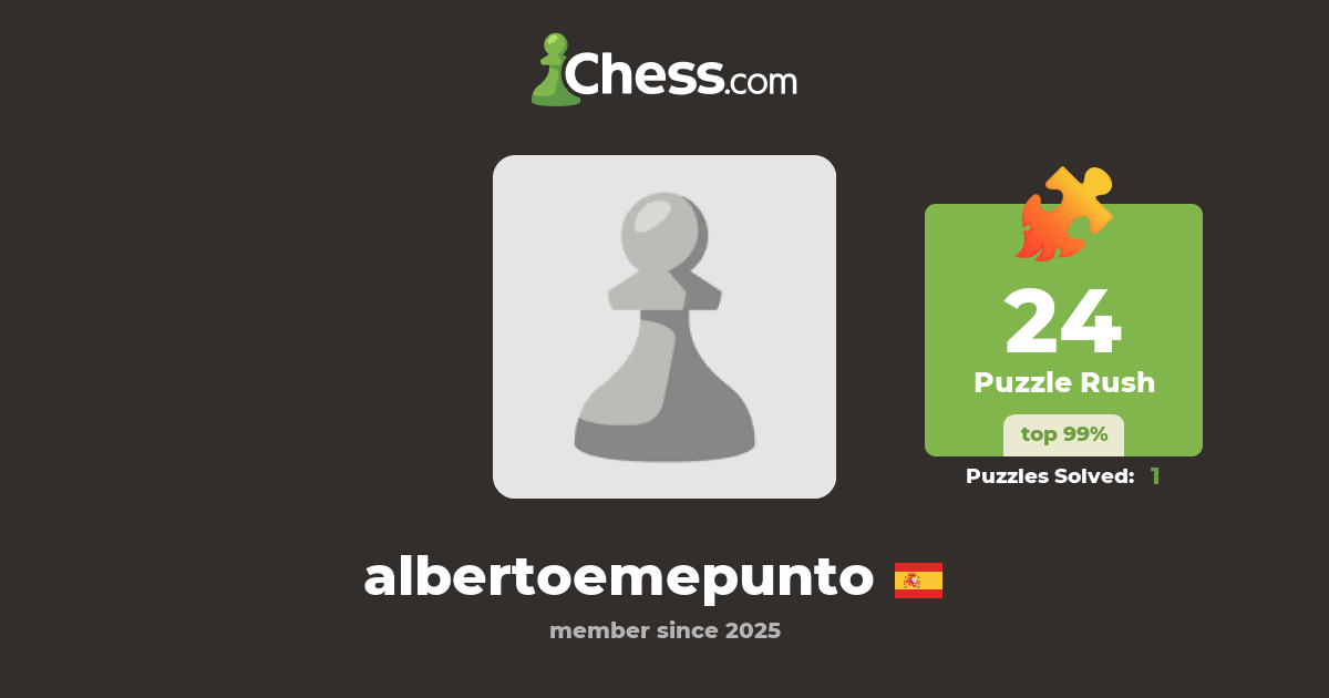 Alberto M. (albertoemepunto) - Chess Profile - Chess.com