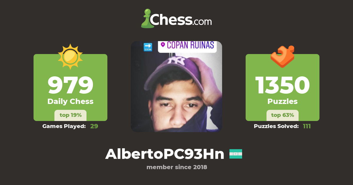Alberto Pineda (AlbertoPC93Hn) - Chess Profile - Chess.com
