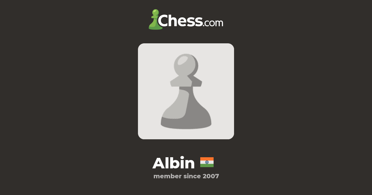 Albin george (Albin) - Chess Profile - Chess.com