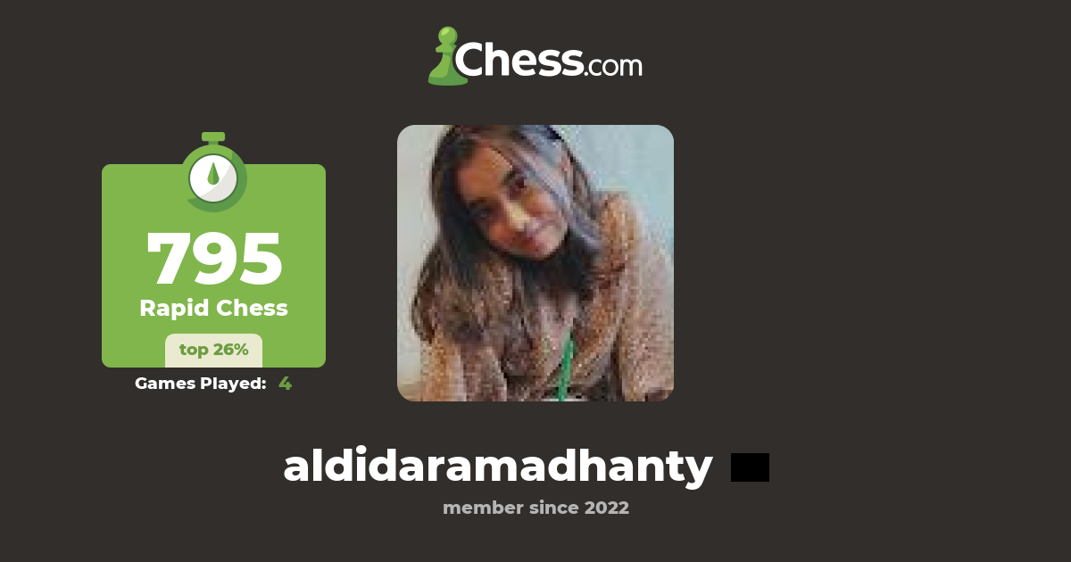 Aldida Ramadhanty (aldidaramadhanty) - Chess Profile - Chess.com