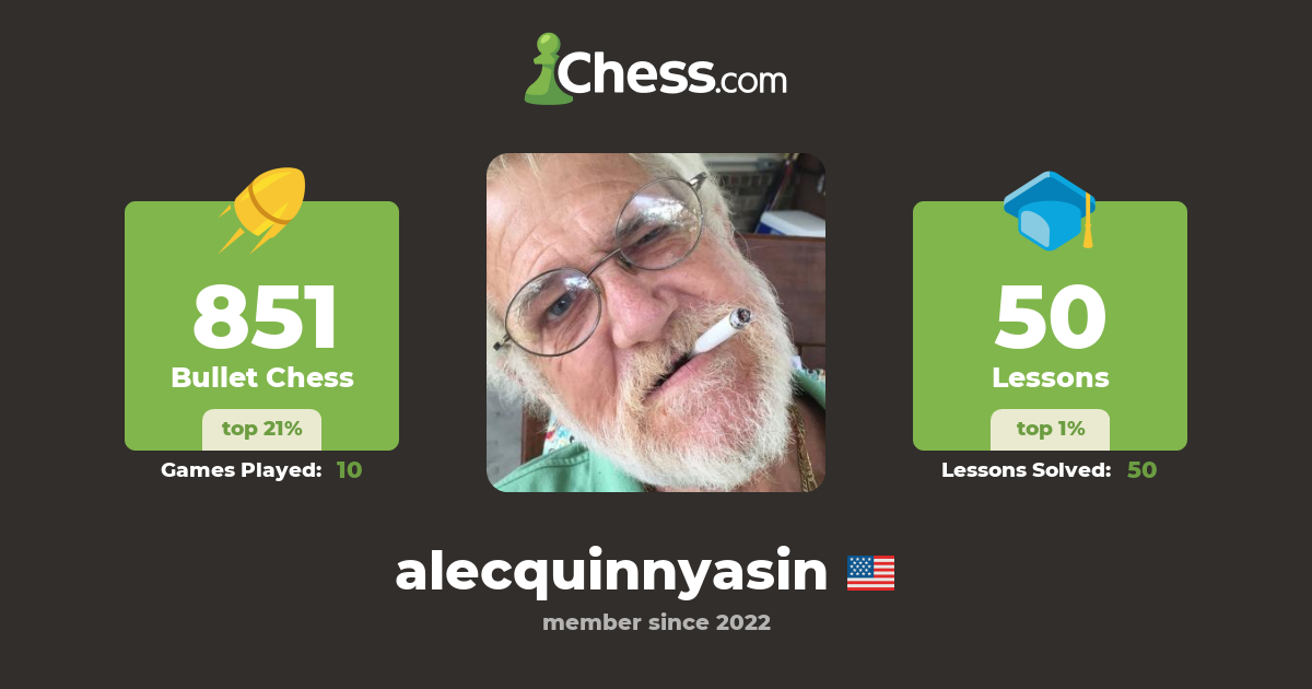 alecquinnyasin - Chess Profile - Chess.com