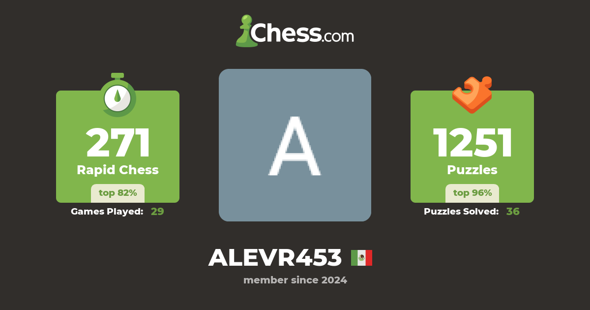 Alessandro Vega (ALEVR453) - Chess Profile - Chess.com
