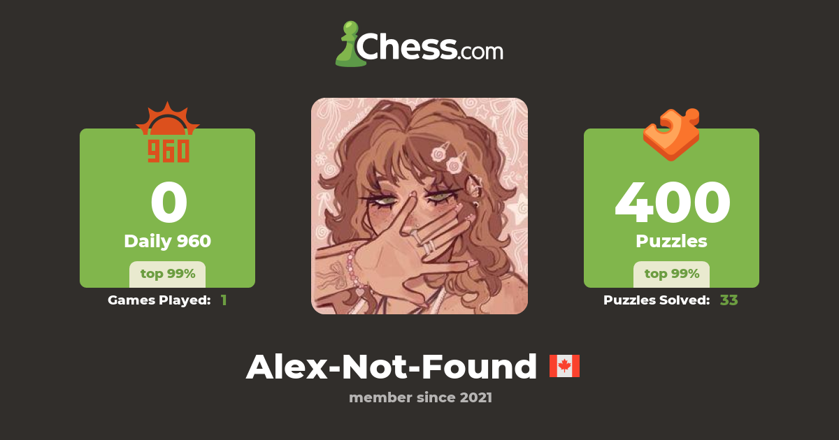 Ɛ>Alex (Alex-Not-Found) - Chess Profile - Chess.com