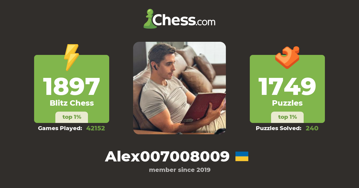 James Bond (Alex007008009) - Chess Profile - Chess.com