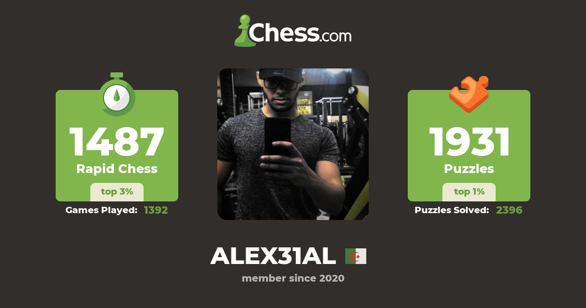 Alex AL (ALEX31AL) - Chess Profile - Chess.com