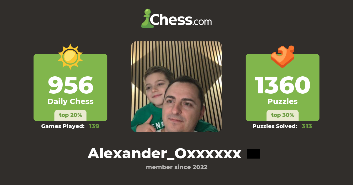 Alexander 1982 (Alexander_Oxxxxxx) - Chess Profile - Chess.com